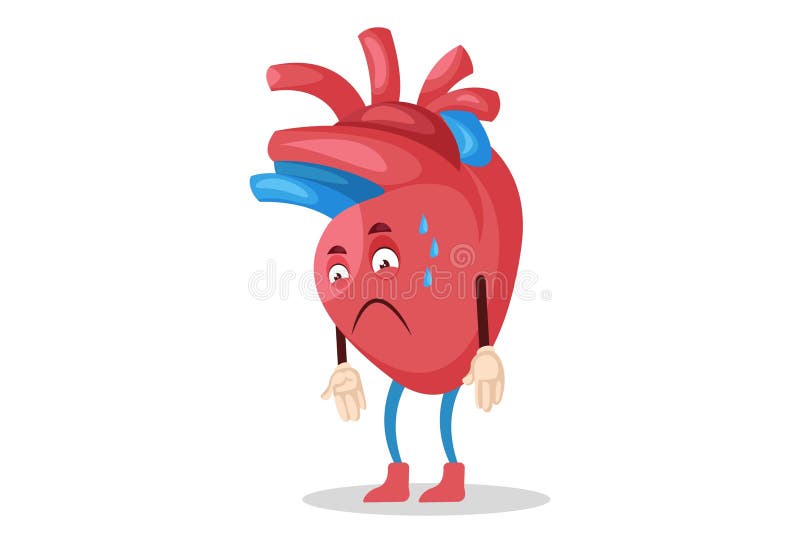 Crying Heart Sketch Stock Illustrations – 99 Crying Heart Sketch Stock ...