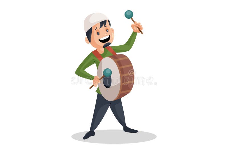 Vector Graphic Illustration of Muslim Boy Stock Vector - Illustration ...