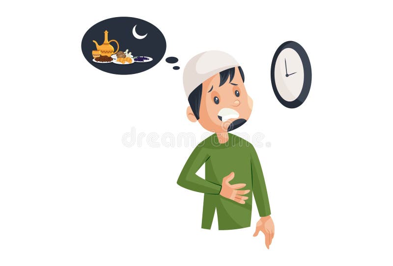 Vector Graphic Illustration Of Muslim Boy Stock Vector - Illustration ...