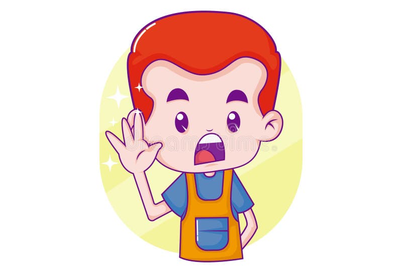 Boy Saying Stock Illustrations – 2,216 Boy Saying Stock Illustrations ...