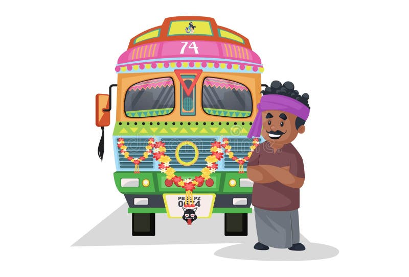 Indian Lorry Artwork Stock Illustrations – 67 Indian Lorry Artwork ...