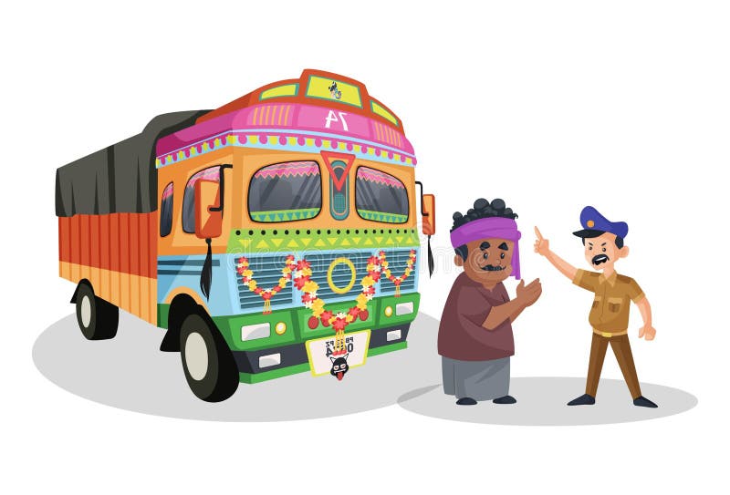 Indian Lorry Artwork Stock Illustrations – 67 Indian Lorry Artwork ...