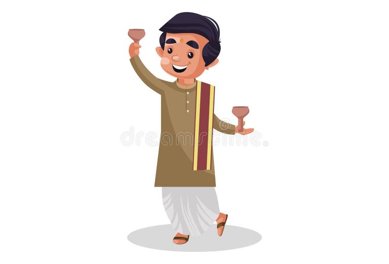 Bengali Dancing Illustration Stock Illustrations – 93 Bengali Dancing ...