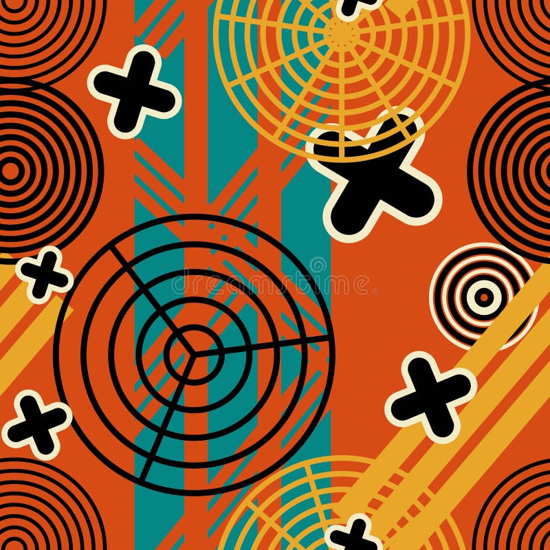 Pattern Vector Seamless Abstract Endless for Present Packing Paper, Art ...