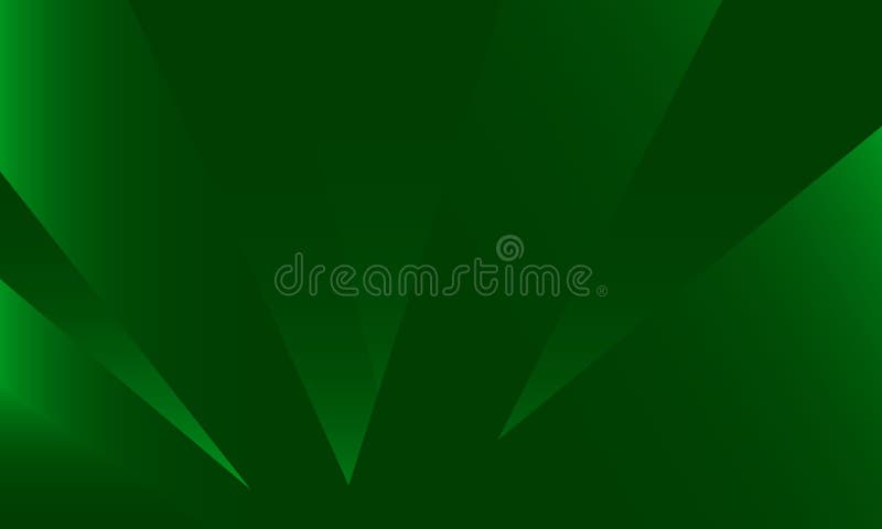 Dark Green Triangle Background Abstract Stock Illustration ...