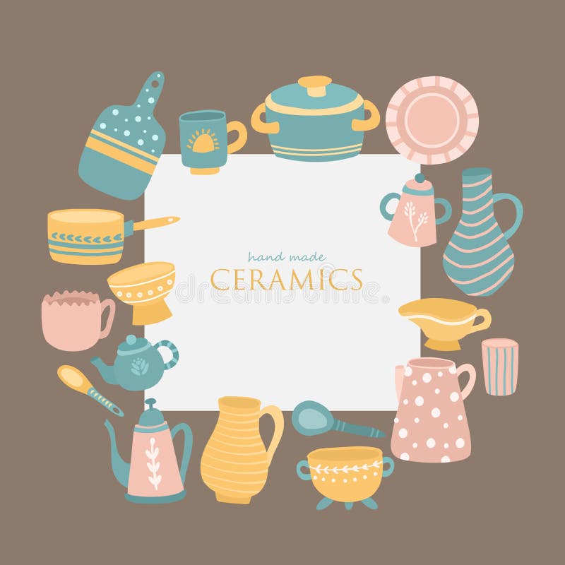 Cartoon Ceramic Tableware Stock Illustrations – 2,479 Cartoon Ceramic Tableware Stock ...