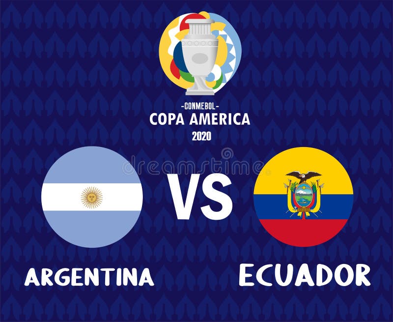 Copa America 2020 Quarter Finals Argentina Vs Ecuador Editorial Stock ...