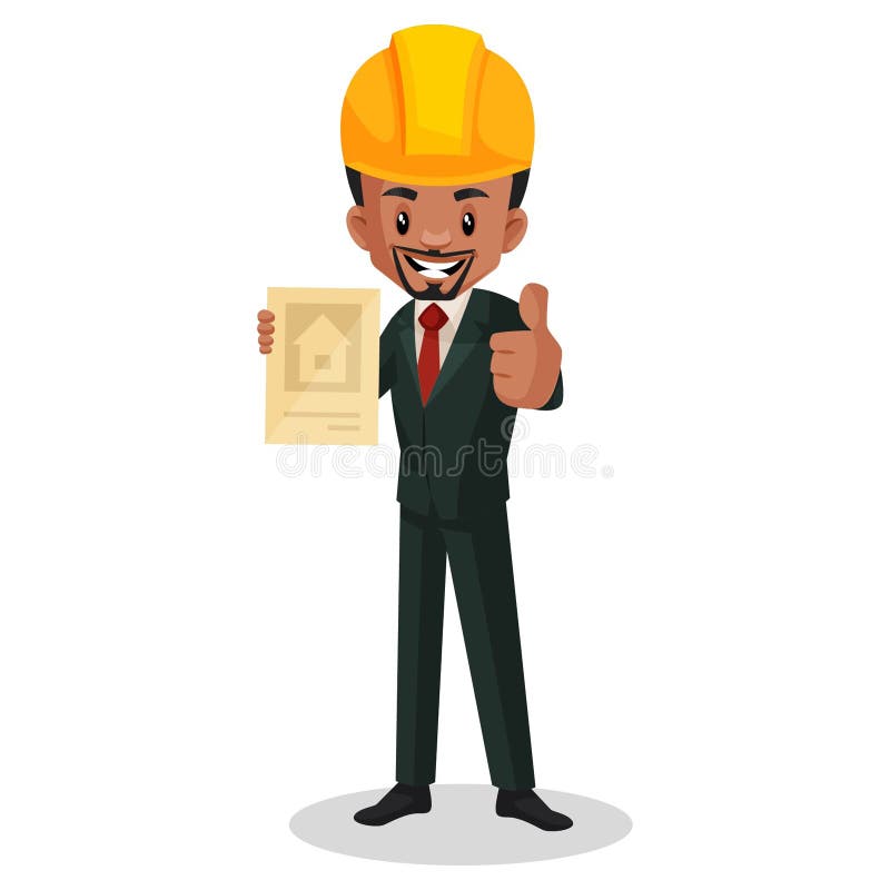 Engineer Man Smiling Showing Thumbs Up Stock Illustrations – 20 ...