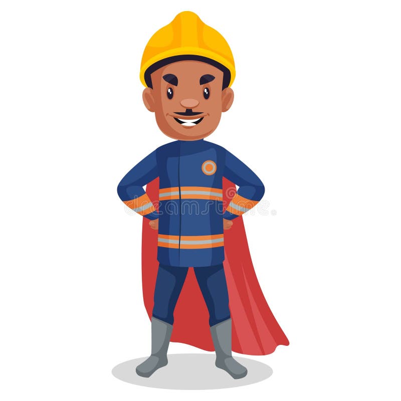 Fireman Superhero Stock Illustrations – 45 Fireman Superhero Stock ...