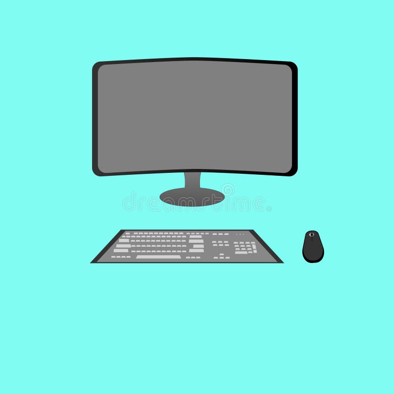 Computer System Art & Illustration Stock Vector - Illustration of ...