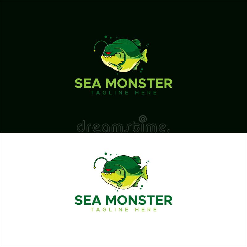 River Monster Logo. Fish Logo. Monster Logo. River Monster. Green Fish ...