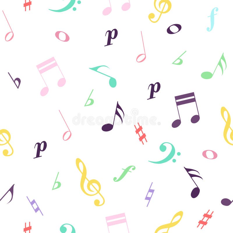 Music Notes Transparent Background Stock Illustrations – 803 Music ...