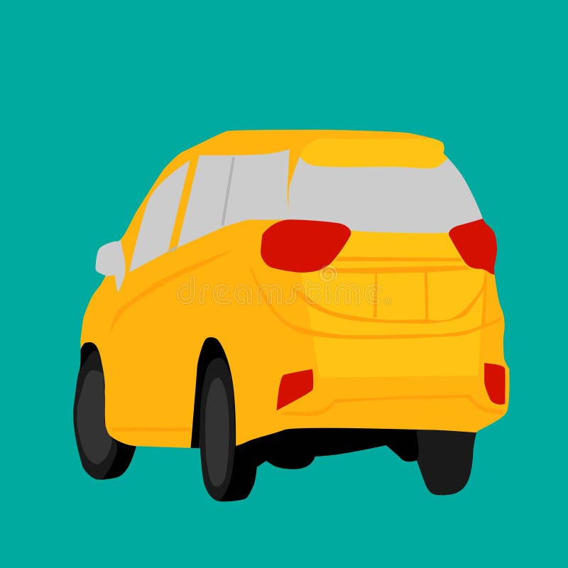 Modern Car Simple Vector Design Stock Vector - Illustration of brand ...