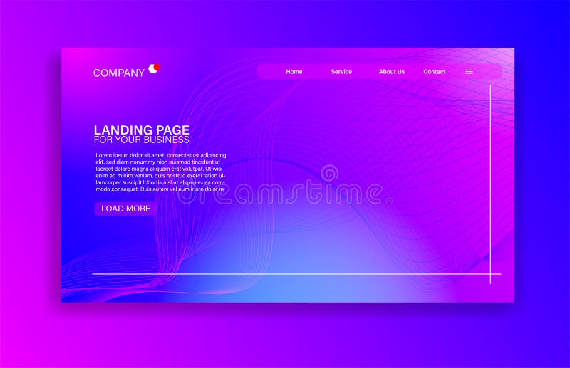 Background Abstract Blue Pink Light Line Wave Color for Homepage or ...