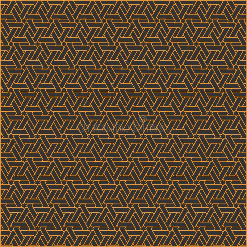 Hexagonal Structure Pattern for Fabric or Background Stock Illustration ...