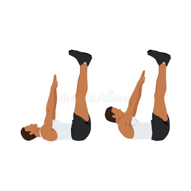 Crunches Stock Illustrations – 663 Crunches Stock Illustrations ...