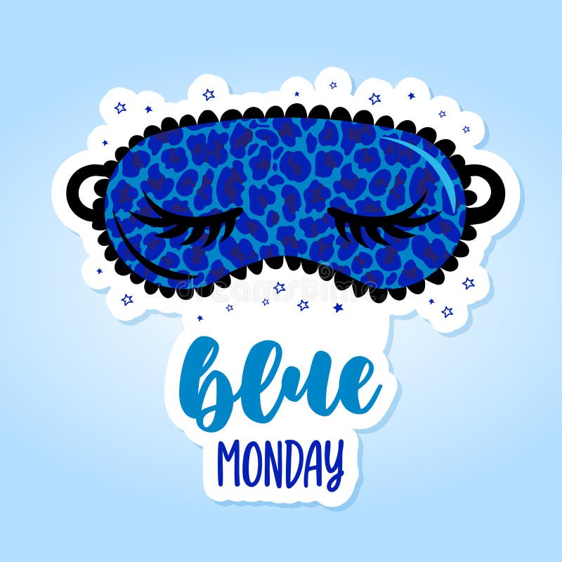 Blue Tab for Monday - 3D Rendering Illustration Stock Illustration ...