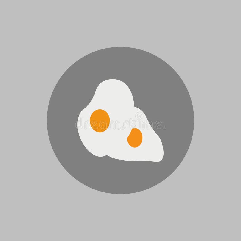 Vector Illustration of Two Egg Stock Vector - Illustration of food ...