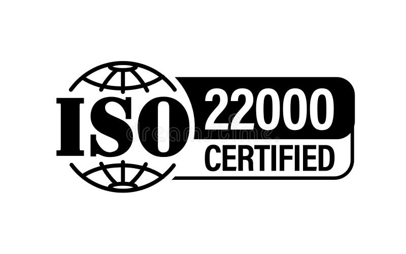 ISO 22000 Certified Vector Icon Stock Vector - Illustration of ...