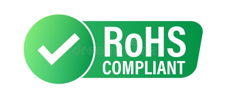 Rohs compliant symbol icon stock illustration. Illustration of ...