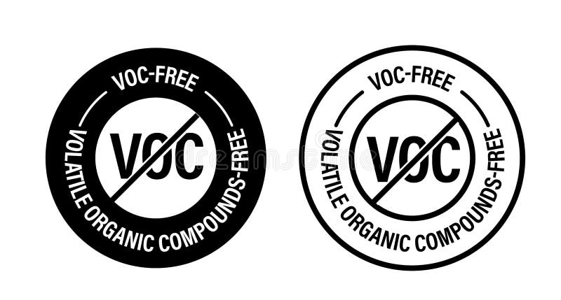 `VOC Free` Vector Icon, Eco Friendly Stock Vector - Illustration of ...