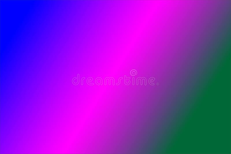 Abstract Gradation Color of Blue, Purple and Green Stock Illustration ...
