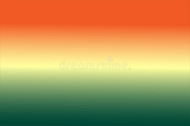 Abstract Gradation Color of Orange and Green Stock Illustration ...
