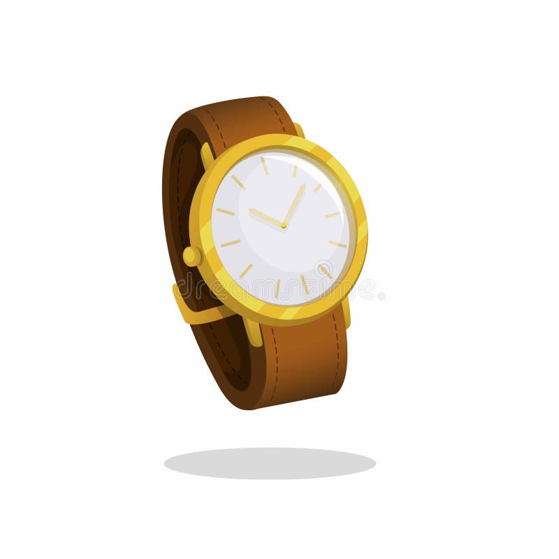 Golden Watch Cartoon Stock Illustrations – 938 Golden Watch Cartoon ...