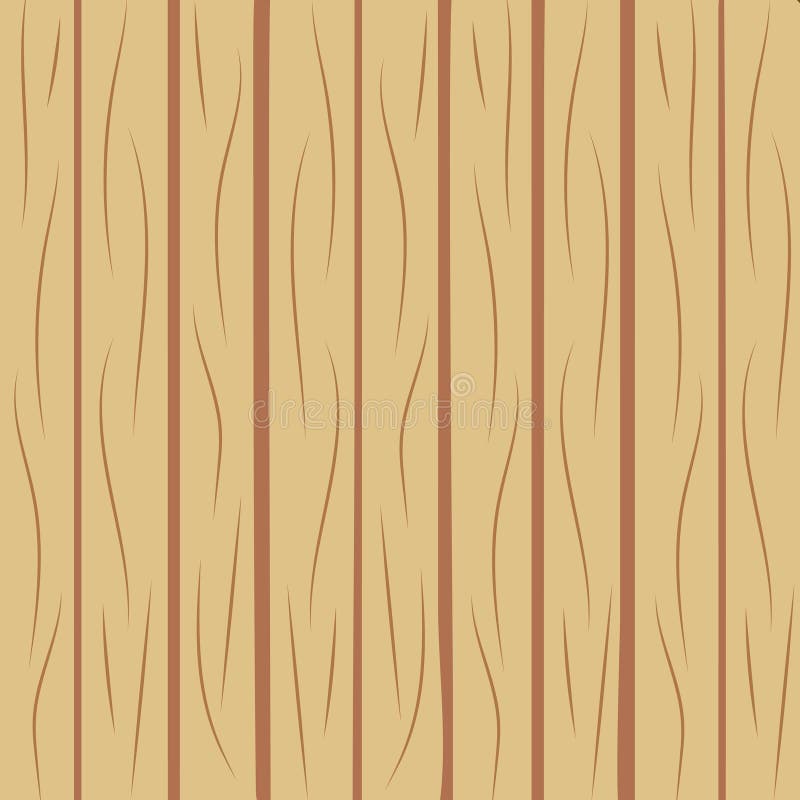 Hand Drawn Wood Texture, Wooden Background. Vector Flat Illustration ...