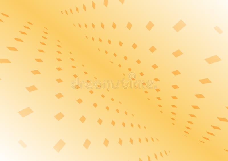 Orange Gradient High Tech Background Stock Illustration - Illustration ...