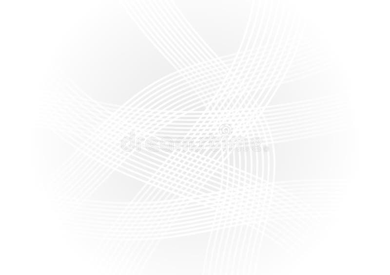 White Line Abstract Background Design Stock Vector - Illustration of ...