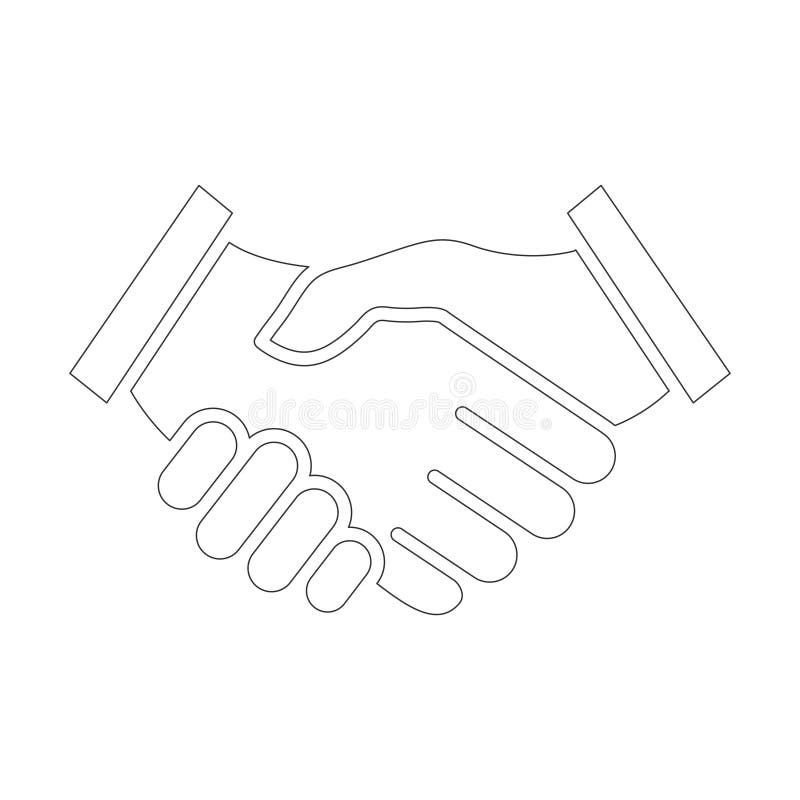 Hands Peace Shaking Symbol Stock Illustrations – 488 Hands Peace ...