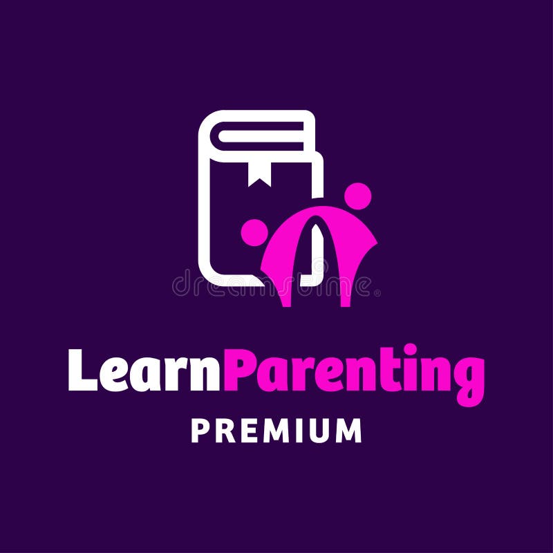 Learn Parenting Logo stock illustration. Illustration of knowledge ...