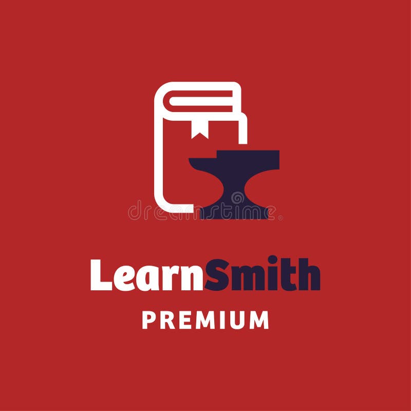 Learn Smith Logo stock illustration. Illustration of armor - 248441982