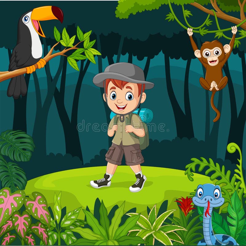 Explorer Monkey Stock Illustrations – 217 Explorer Monkey Stock ...