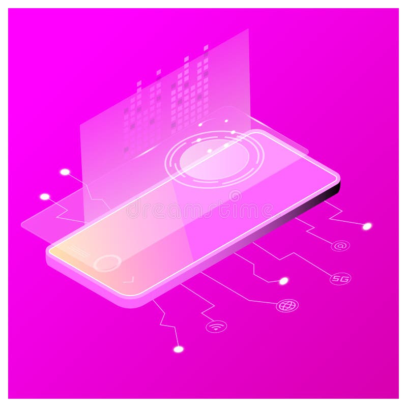 Mobile technologies stock vector. Illustration of text - 252315549