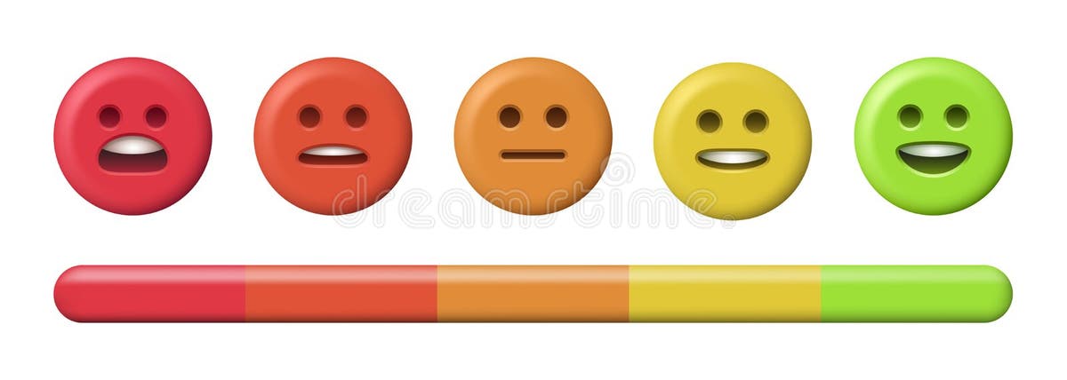 Smiley Face Likert Scale Stock Illustrations – 30 Smiley Face Likert ...