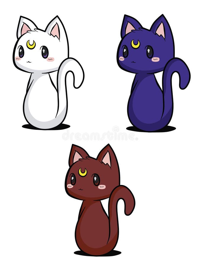 Moon with Evil Face Cartoon Stock Vector - Illustration of creepy, dark ...