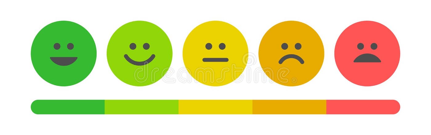 Smiley Face Likert Scale Stock Illustrations – 30 Smiley Face Likert ...