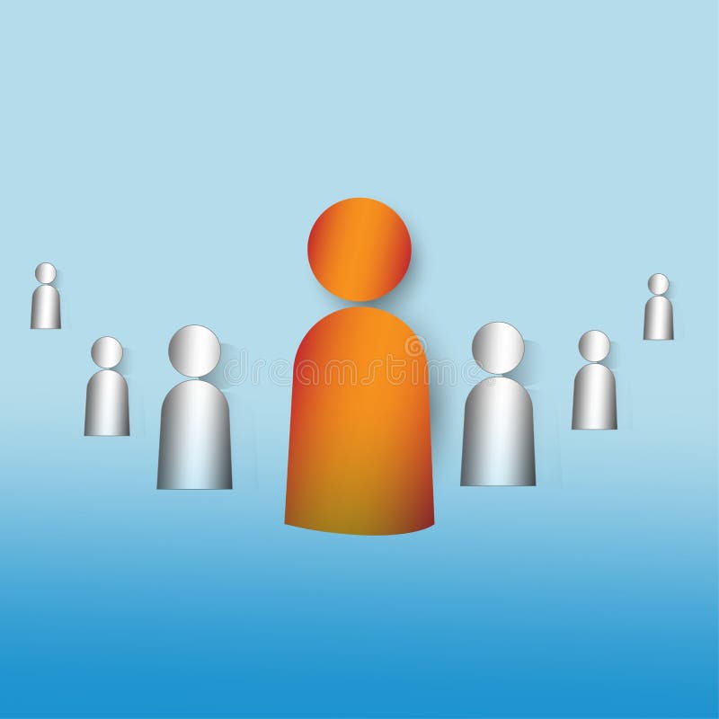 Human Resources Sign Icon. HR Stock Illustration - Illustration of ...