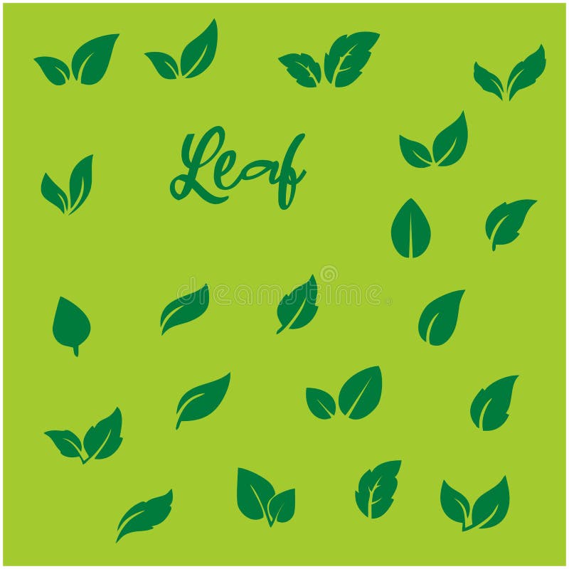 Background Texture with Green Leaf Theme. Simple Abstract Wallpapers ...