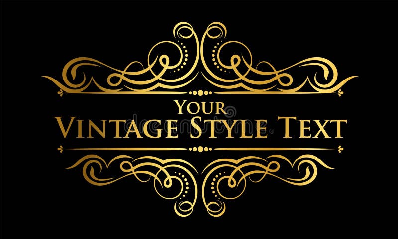 Vintage frame stock vector. Illustration of frame, vintageframe - 262152056 Vintage frame stock vector. Illustration of frame, vintageframe - 262152056