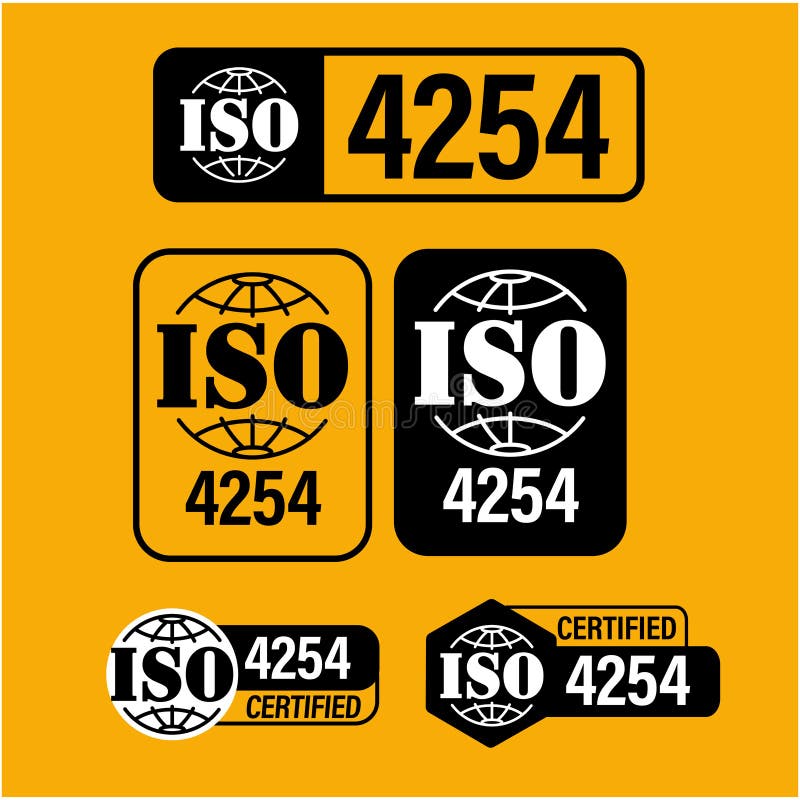 ISO 4254 Certified Vector Icon Set, Agricultural Machinery Abstract ...
