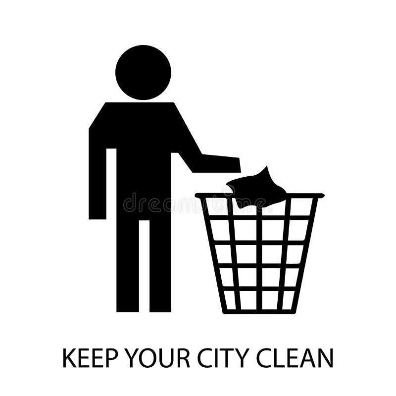 Keep Your City Clean Stock Illustrations – 41 Keep Your City Clean ...