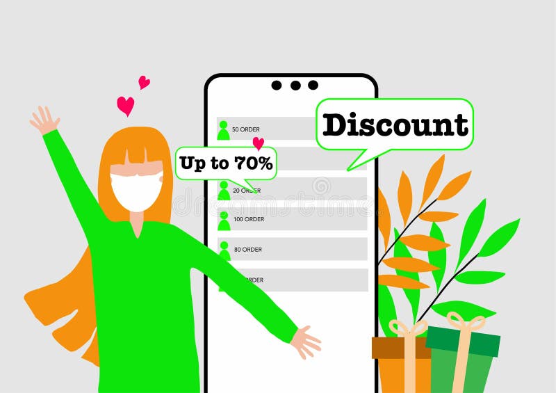 Online Shopping, Order Online through the Phone, Online Store, Business ...