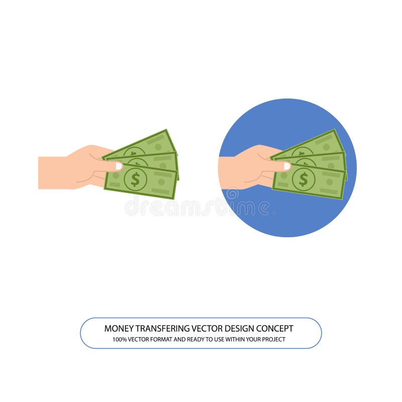 Money Transferring Concept Vector Design, Finance, Investment, Economy ...