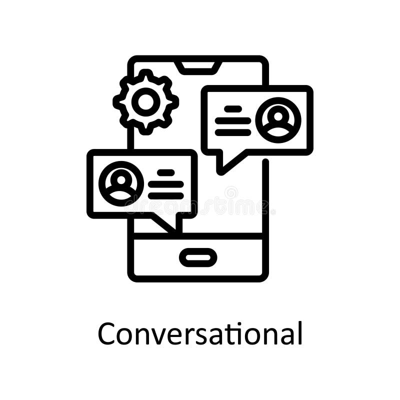 Conversational Illustration Stock Illustrations – 1,249 Conversational ...