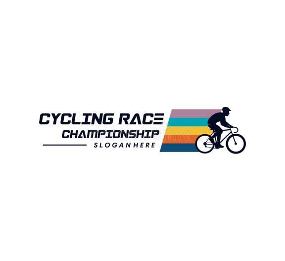 Bike Race Logo Design Template for Championship Illustration Template ...