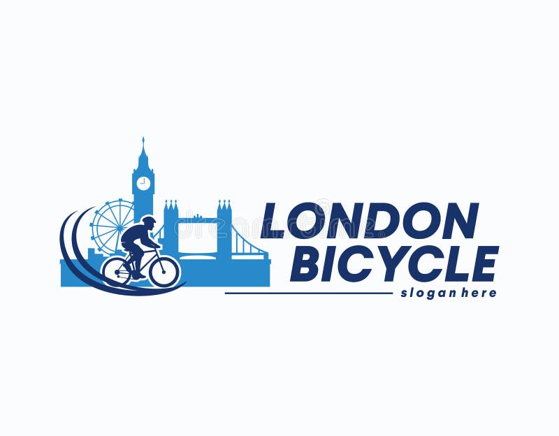 London Cycle Ride Logo Sport Design Illustration Art & Illustration ...