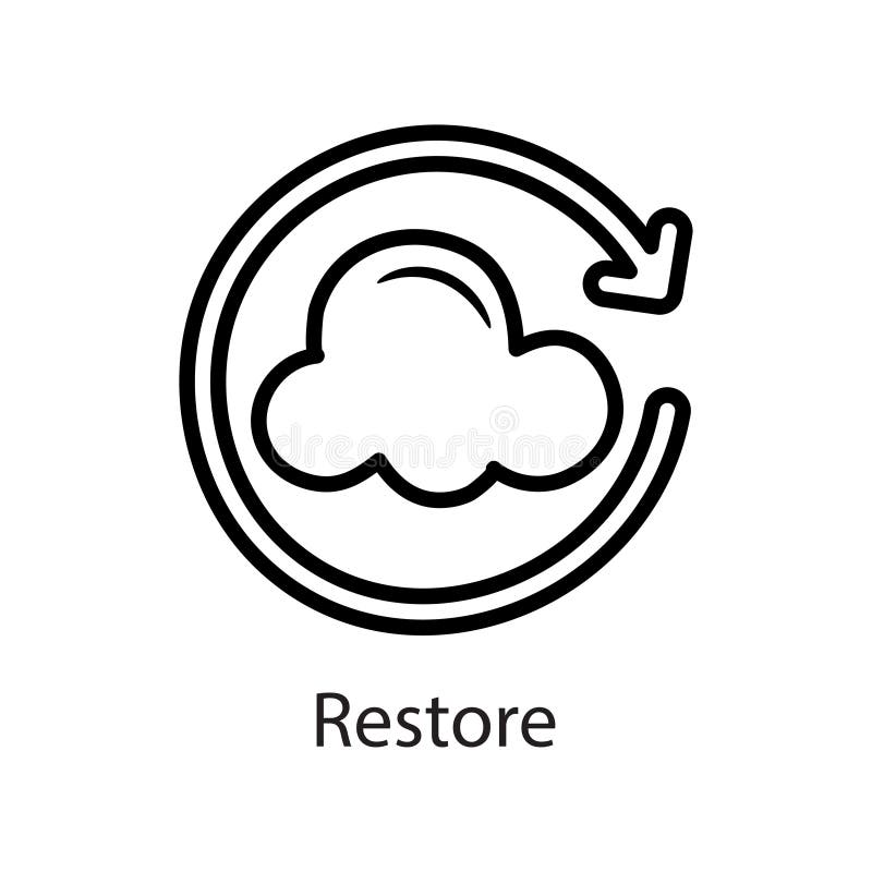 Restore Artwork Painting Black Icon. Museum Restorative Artifact Work ...